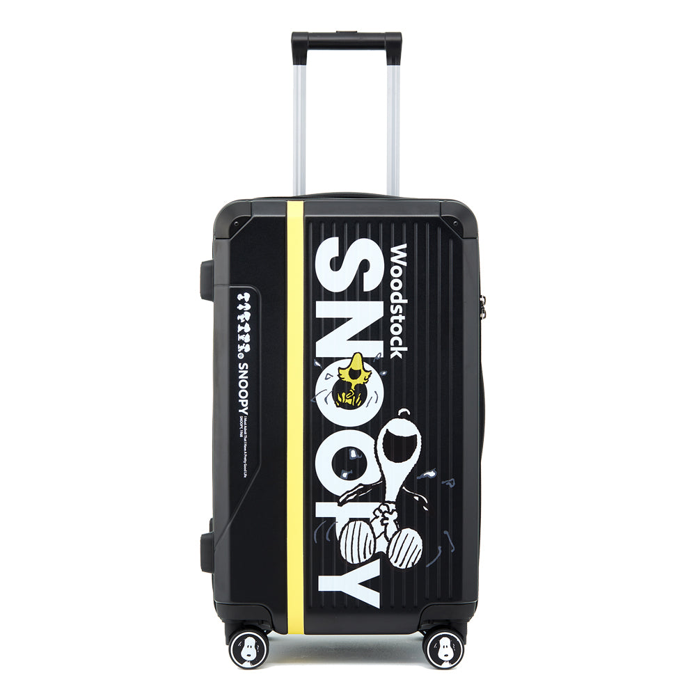 Peanuts Snoopy "Joyful" Limited Edition 20 Inch Luggage - Black | SNPY ONLY