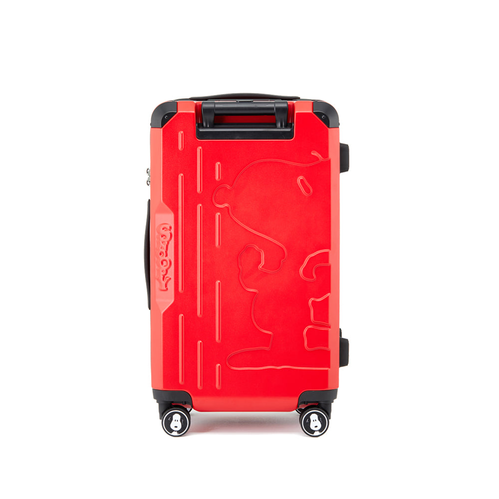 Peanuts Snoopy "Joyful" Limited Edition 20 Inch Luggage - Red | SNPY ONLY