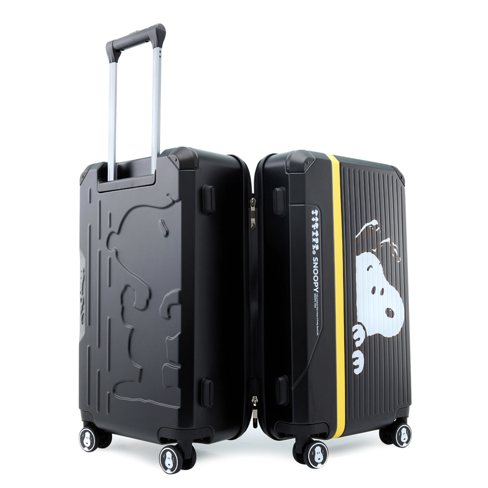 Peanuts Snoopy "Peeking" Limited Edition 20 Inch Luggage - Black | SNPY ...