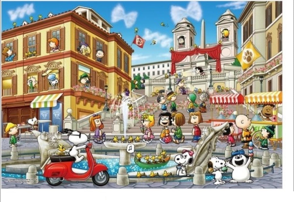 Peanuts Snoopy "When in Rome" 1000 PC Puzzle | SNPY ONLY