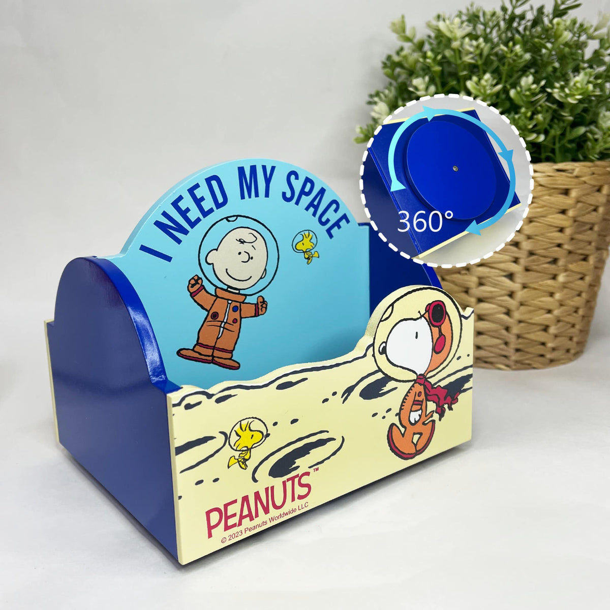 Peanuts Snoopy Astronaut Spinning Organizer | SNPY ONLY