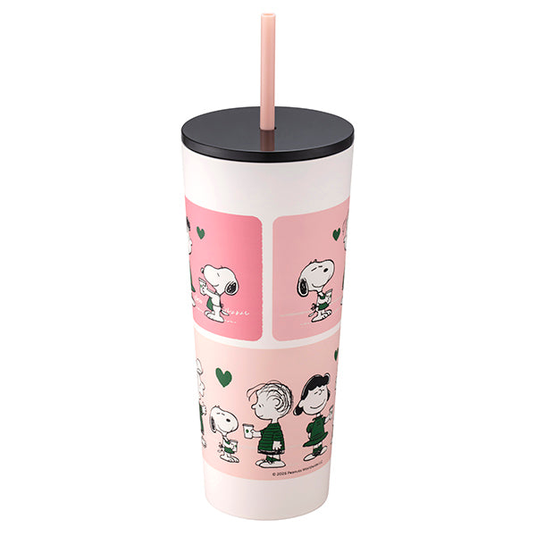 Starbucks x Peanuts Snoopy "Friendship" Pink Stainless Steel Tumbler ...