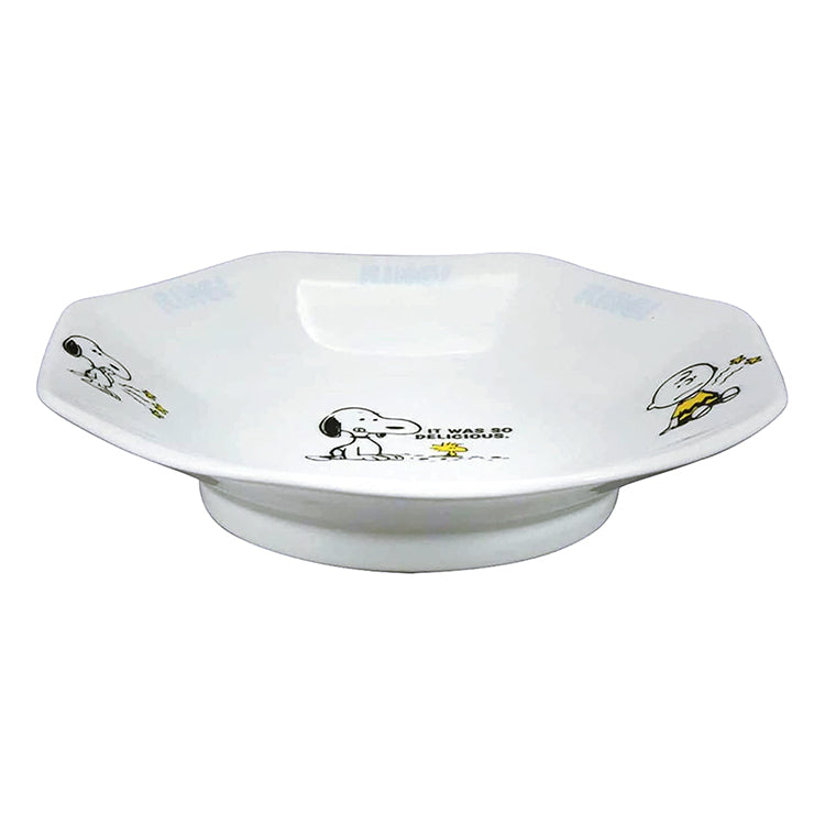 Peanuts Snoopy "Delicious" Octagonal Plate Set | SNPY ONLY