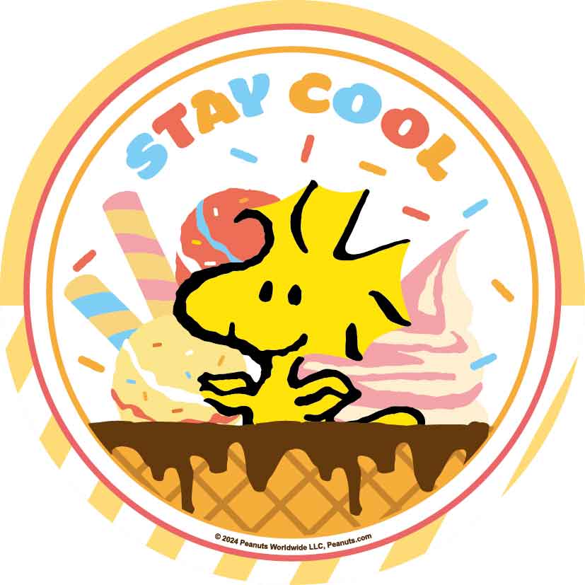Peanuts Woodstock "Stay Cool" Mouse Pad | SNPY ONLY