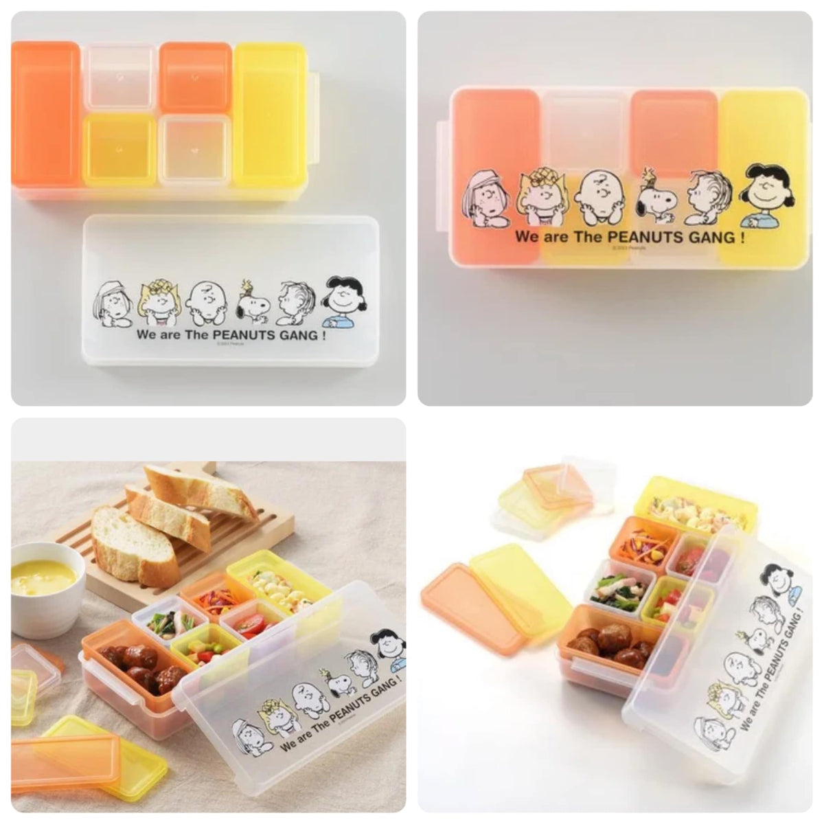 Peanuts Snoopy Compartment Container Set | SNPY ONLY