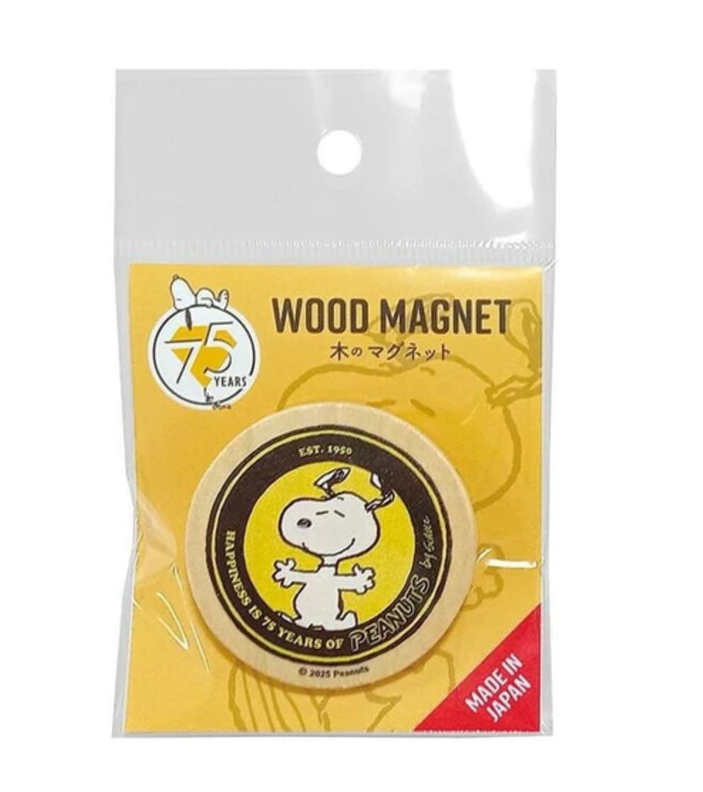 Peanuts Snoopy 75th Anniversary Round Magnet Set | SNPY ONLY