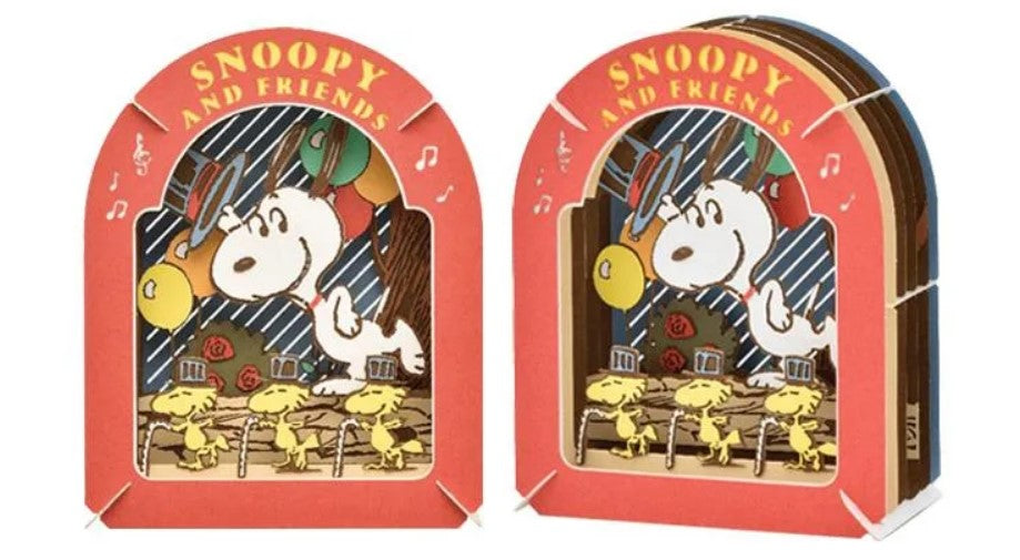 Peanuts Snoopy Paper Theater Papercraft Kit | SNPY ONLY