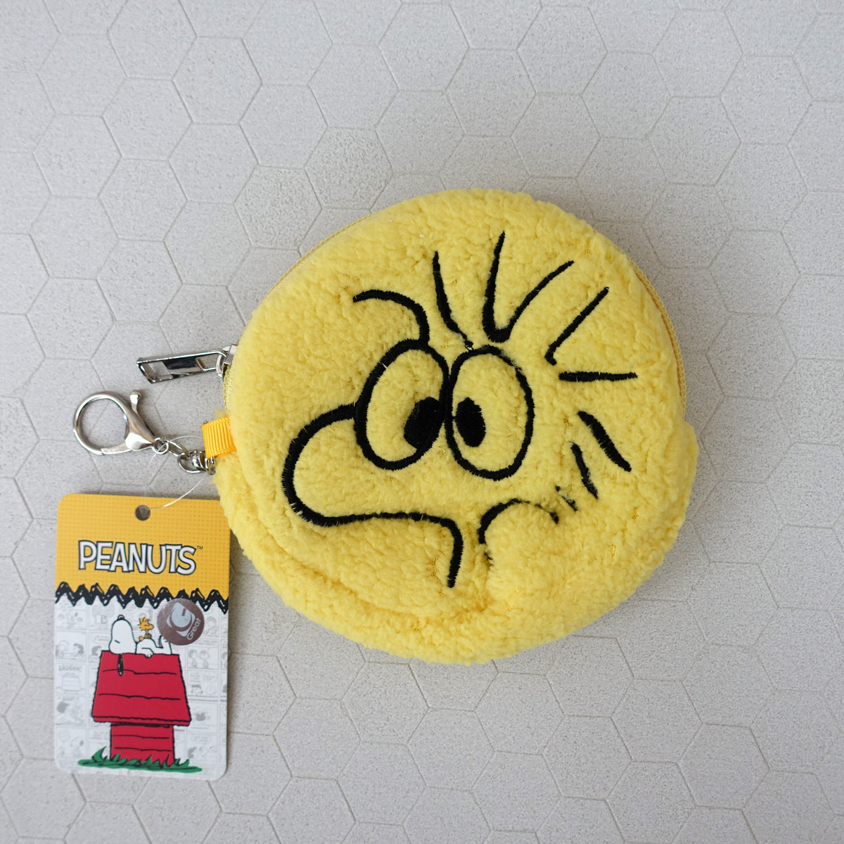 Peanuts Woodstock Round Yellow Coin Purse | SNPY ONLY