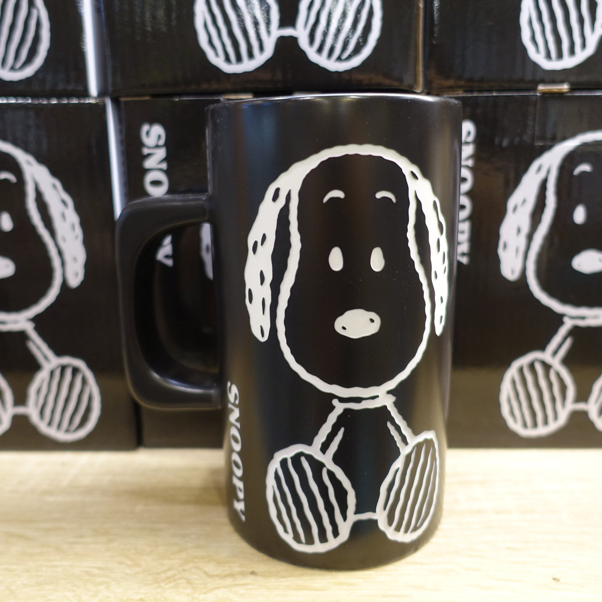 Peanuts Snoopy "Cool in Black" XL Mug | SNPY ONLY