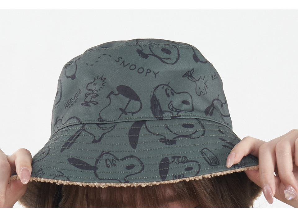 Peanuts Snoopy "Retro Style" Reversible Bucket Hat | SNPY ONLY