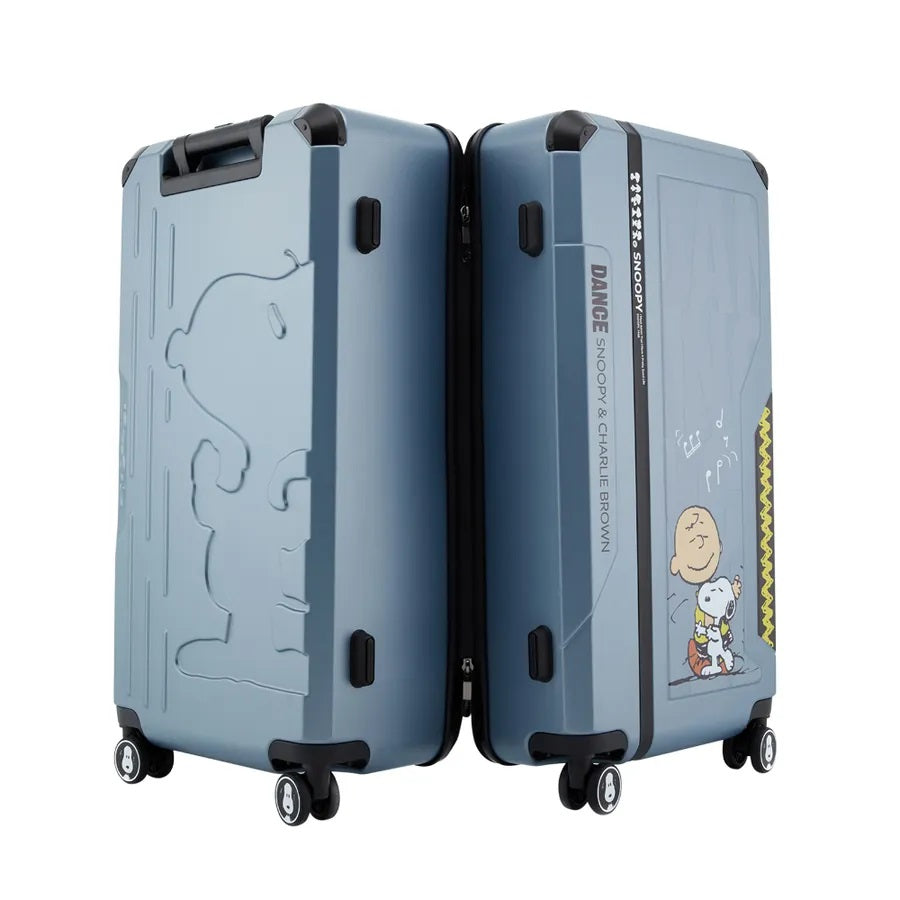 Peanuts Snoopy "Dance" Limited Edition 28 Inch Luggage - Gray | SNPY ONLY