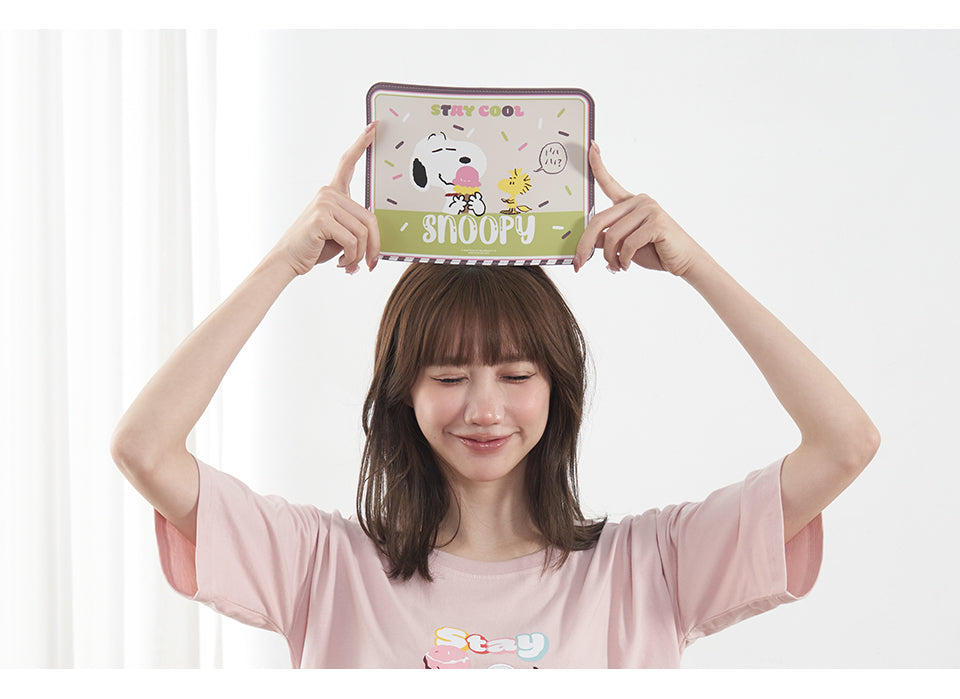Free Mouse Pad! Peanuts Snoopy "Stay Cool" T-Shirt | SNPY ONLY