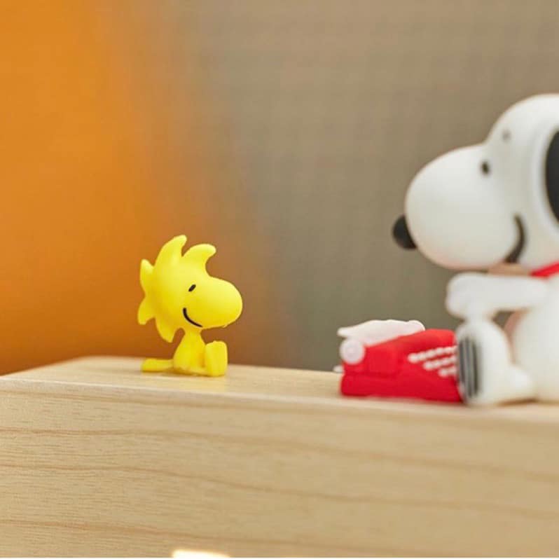 Peanuts Snoopy Digital Alarm Clock with Wireless Charging | SNPY ONLY