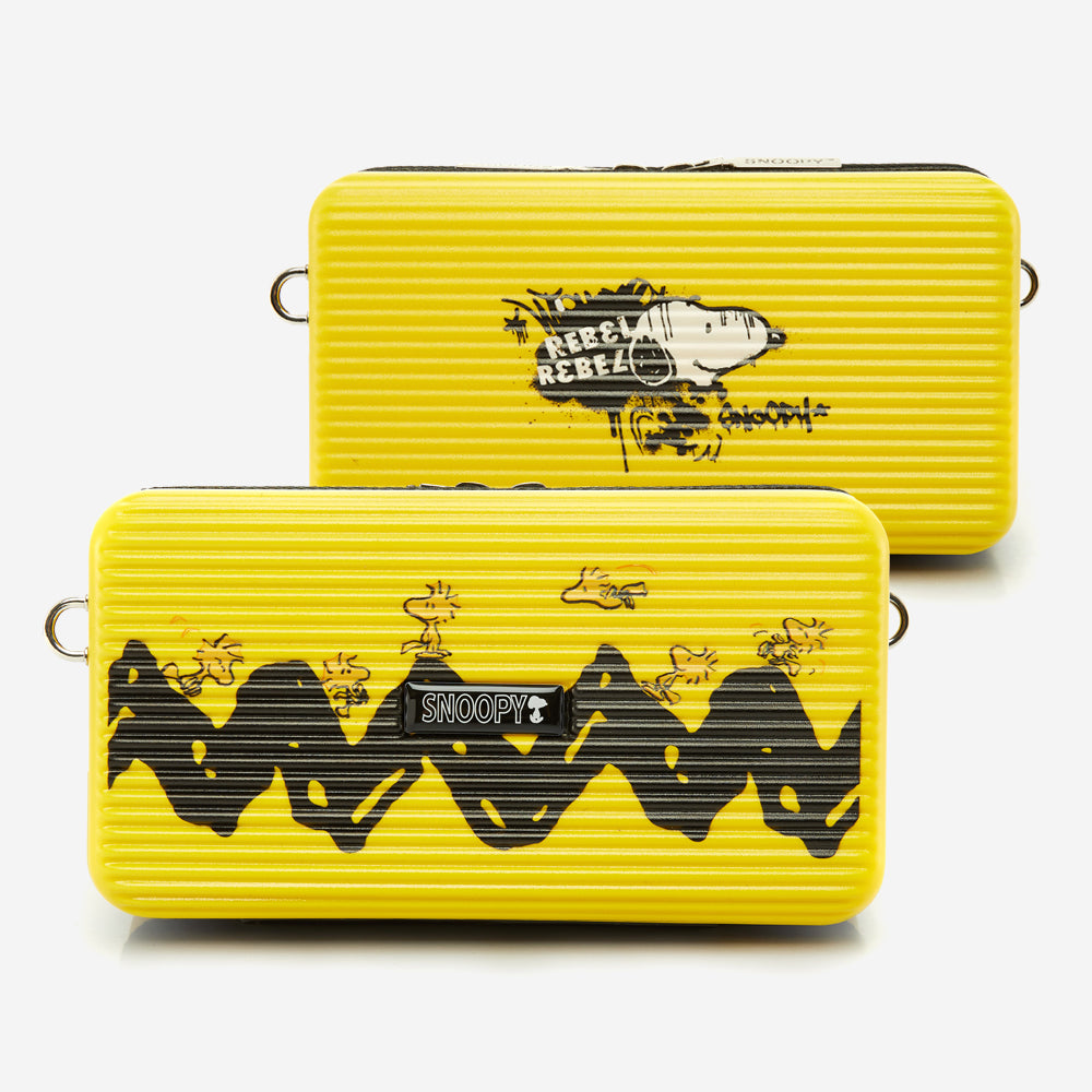 Peanuts Snoopy "Woodstock" Hard Shell Mini Travel Case | SNPY ONLY