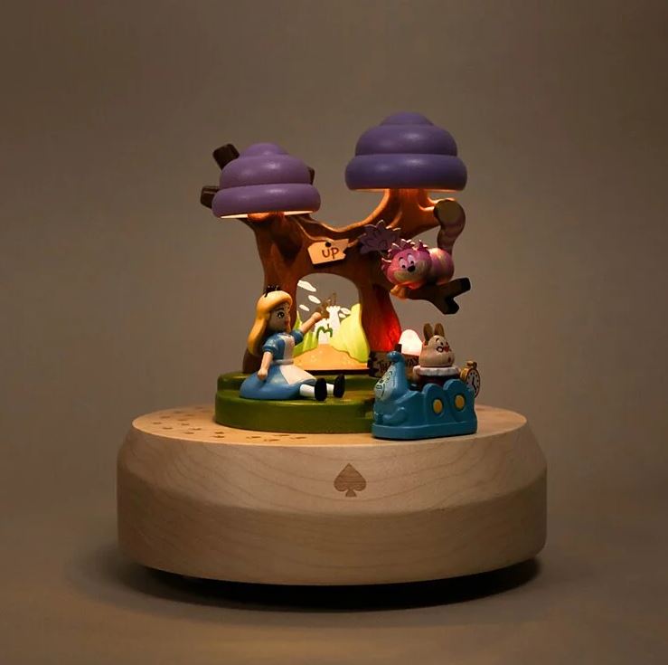 Disney Alice in Wonderland Light-Up Music Box | SNPY ONLY