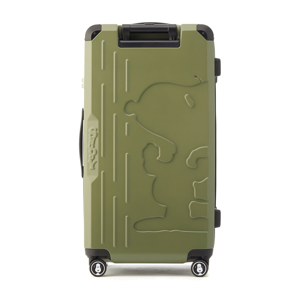 Peanuts Snoopy "Out Riding" Limited Edition 28 Inch Luggage - Green ...