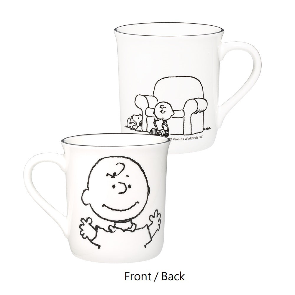 Corelle Peanuts Snoopy Retro BW 12 PC Set | SNPY ONLY