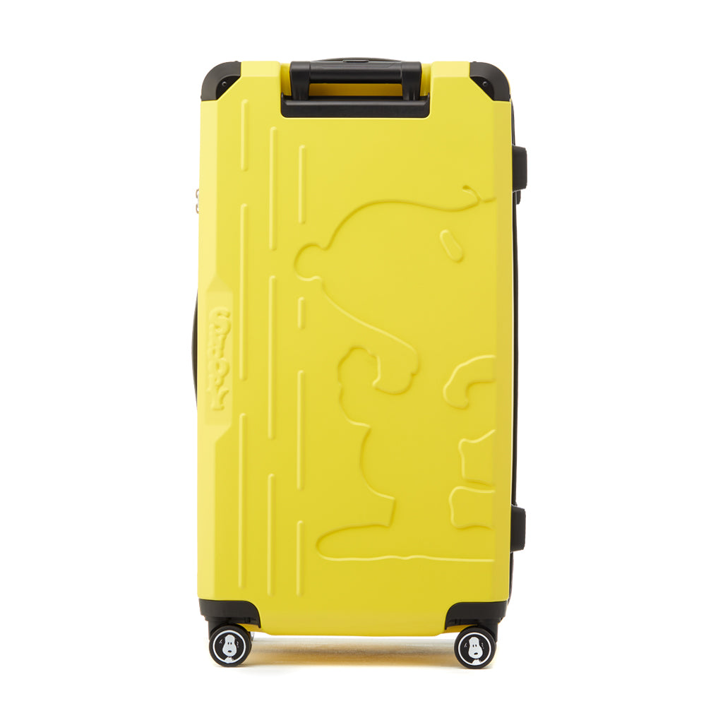 Peanuts Snoopy "Out Riding" Limited Edition 28 Inch Luggage - Yellow ...